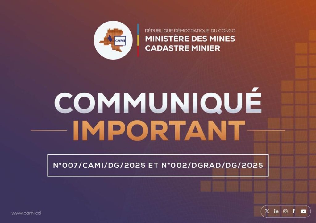 Cadastre Minier RDC